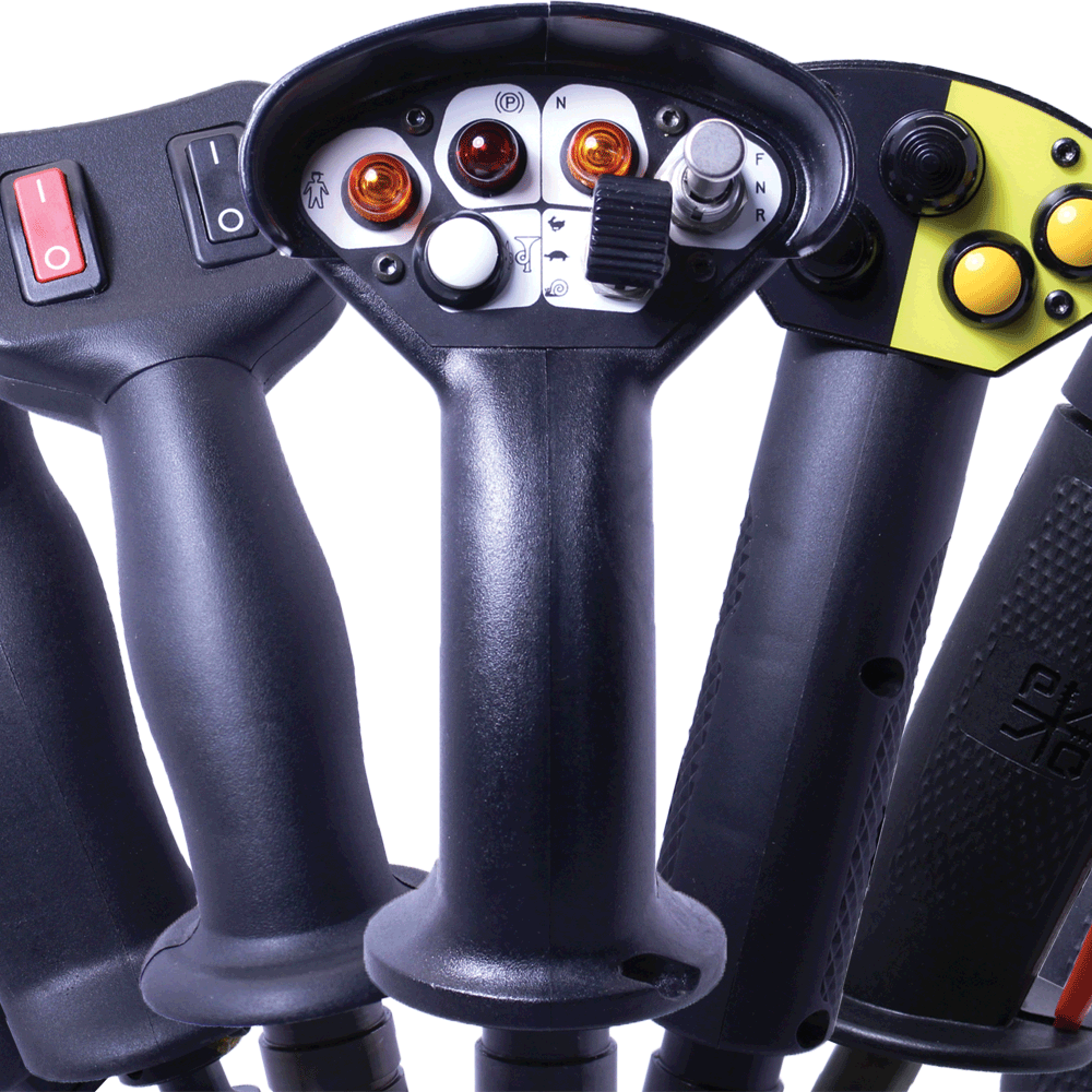 PQ Controls | Heavy Duty Industrial Joysticks and Foot Pedals, Hall Effect